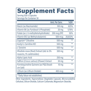 Brain+ Stimulant-Free Brain Health Supplement – Revive MD