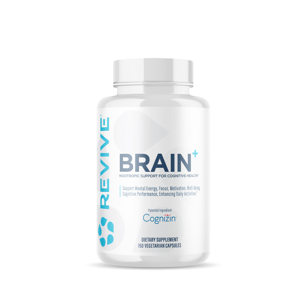 Brain+ Stimulant-Free Brain Health Supplement – Revive MD