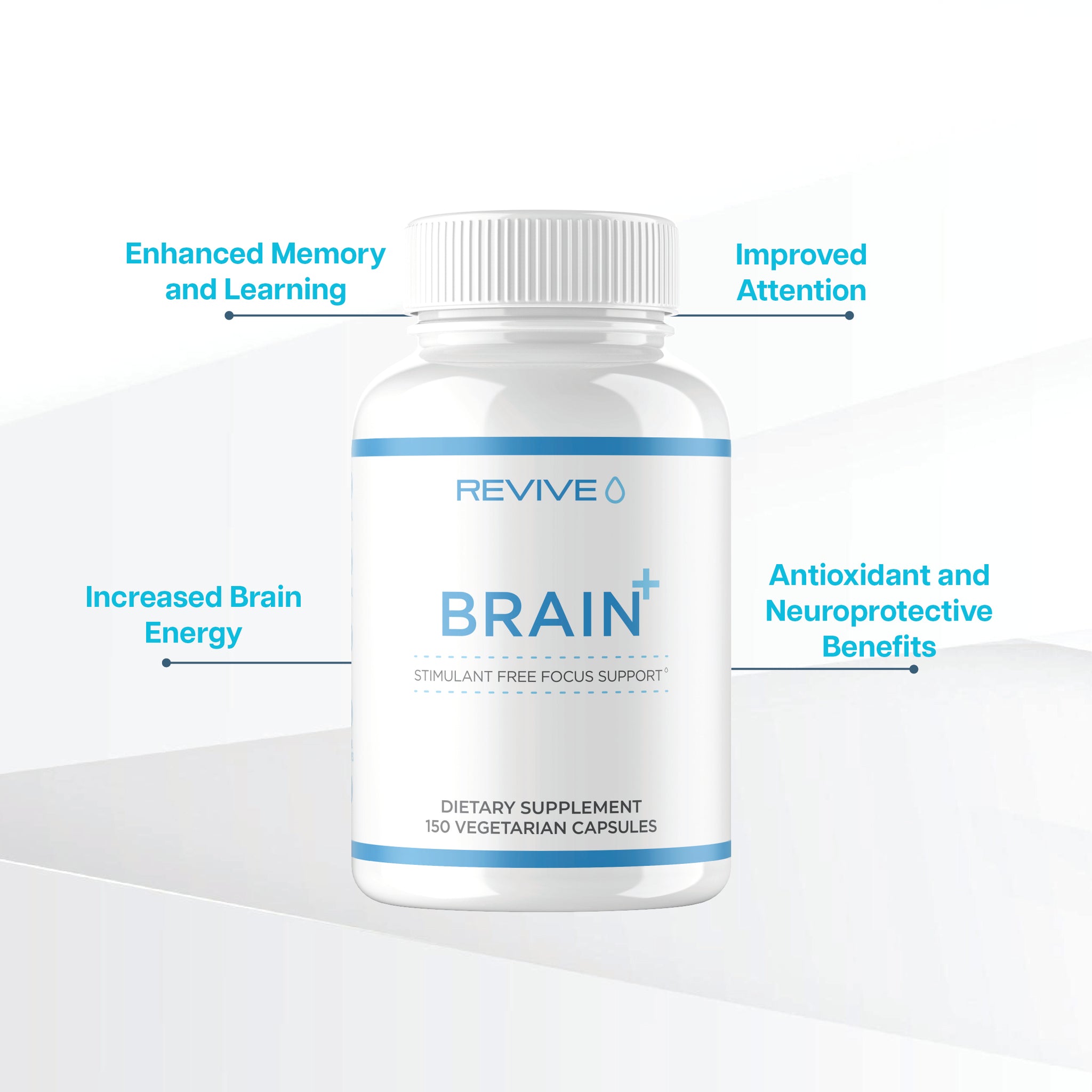 Brain+ Stimulant-Free Booster for Brain Health – Revive MD