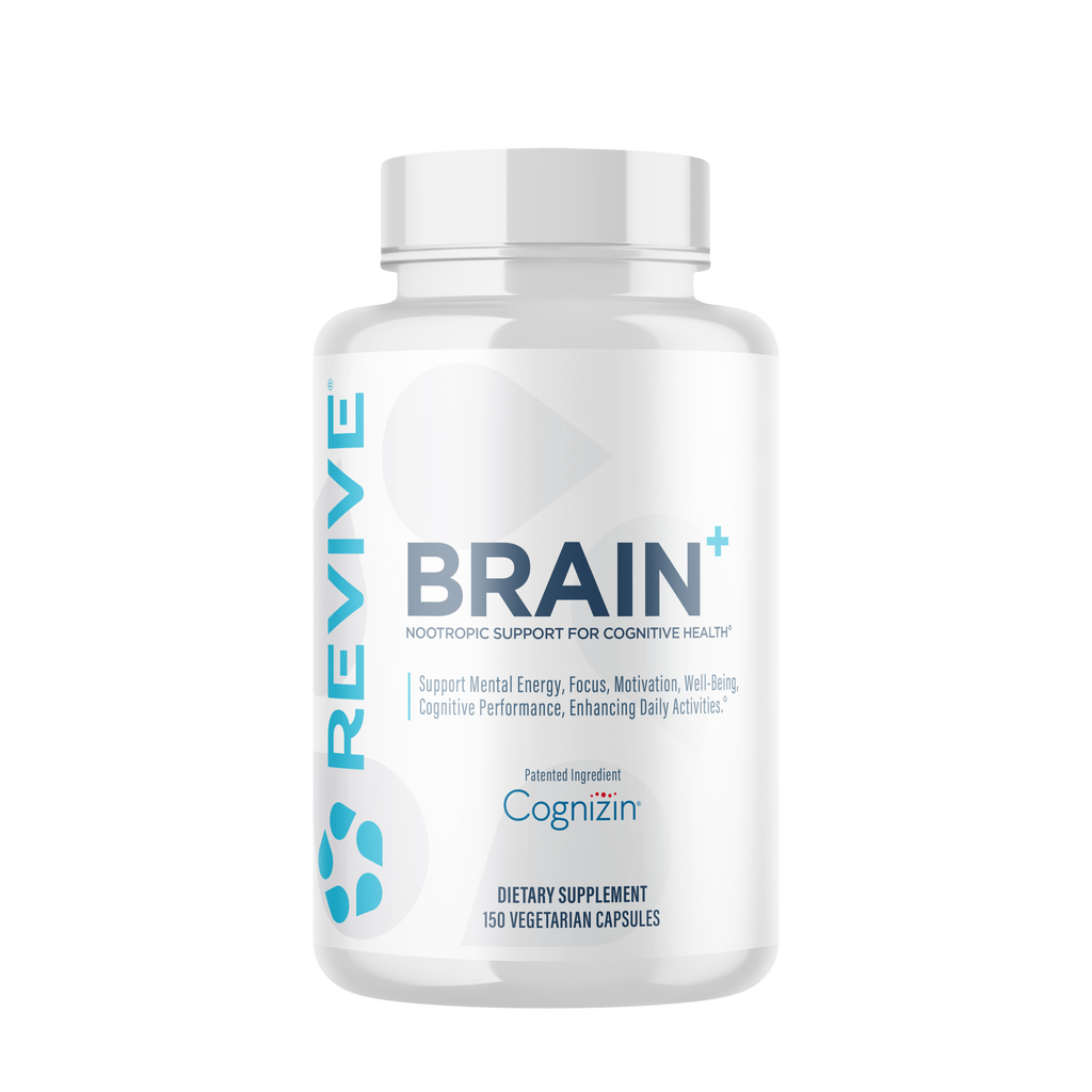 Brain+ Stimulant-Free Brain Health Supplement – Revive MD